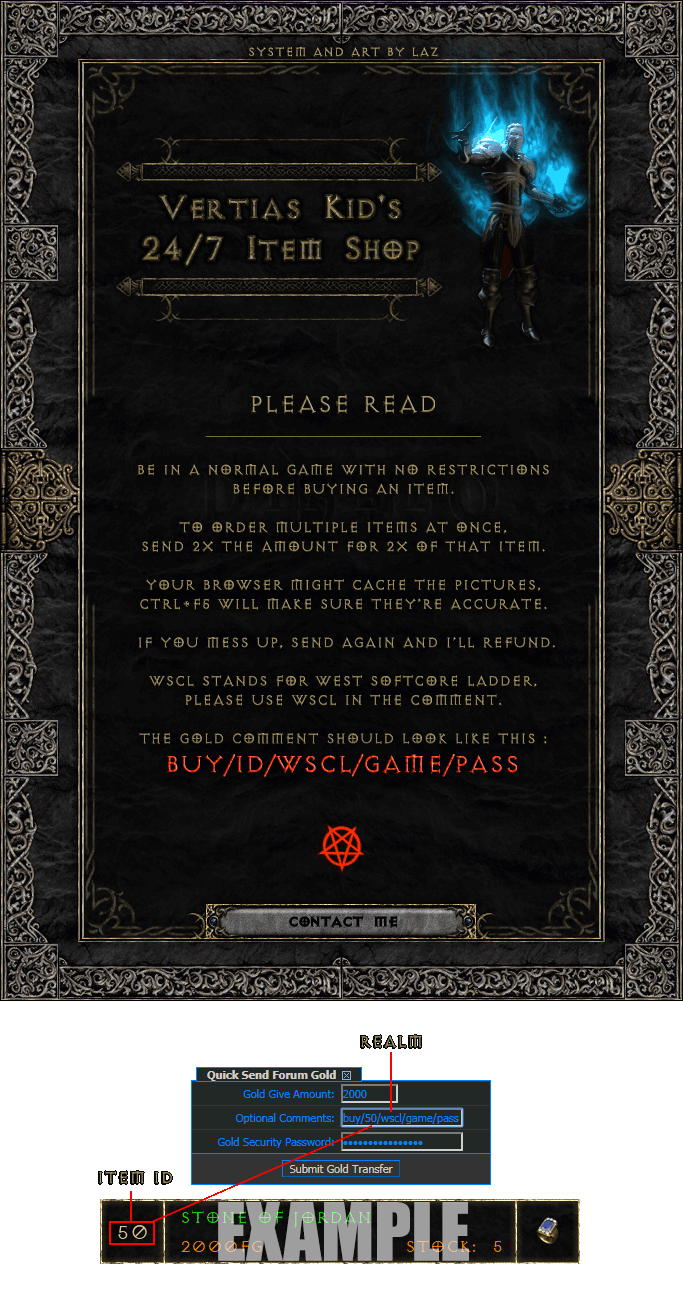 Vertias_kid 24/7 Unids And Gambling - Topic - d2jsp